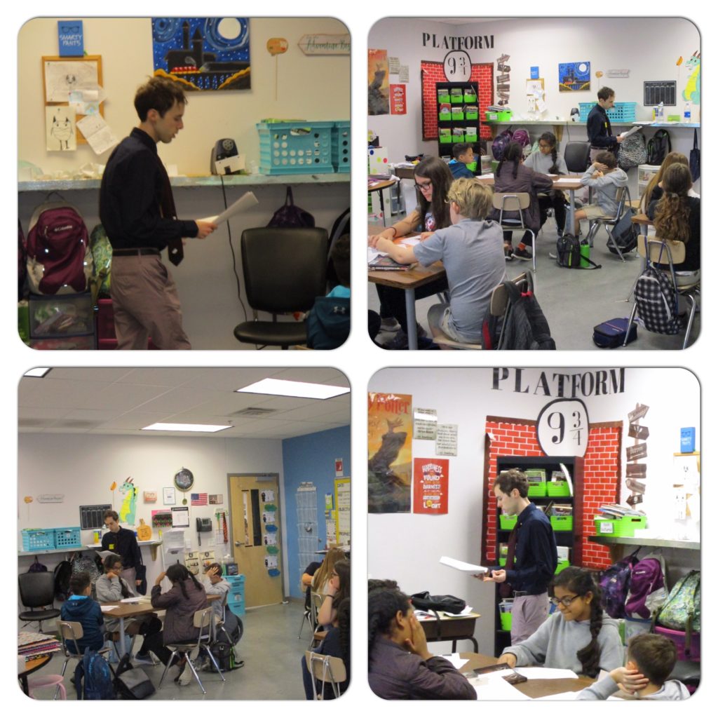 Speaking at Envision Science Academy – J. Edwards Holt